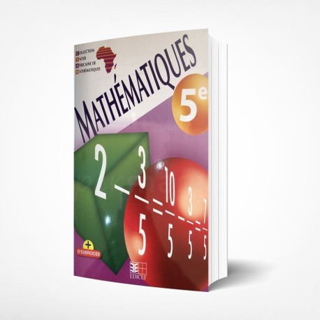 Mathématiques 5ème | Version française | Edition EDICEF | Relié 223 pages