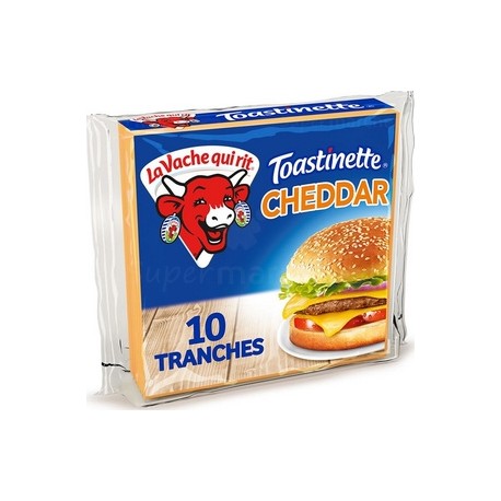 Fromage en Tranche Cheddar Vache qui rit 200g | 10 portions